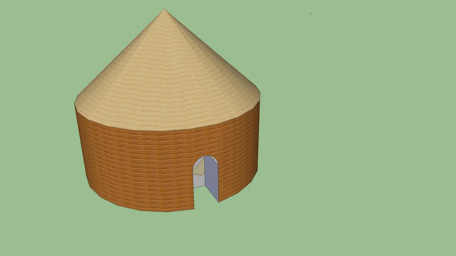 Straw Hut | 3D Warehouse