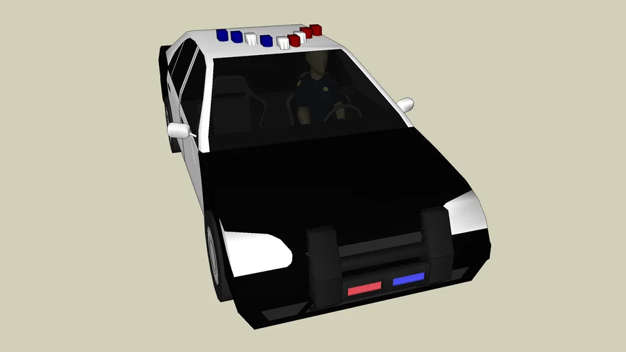 Police interceptor | 3D Warehouse