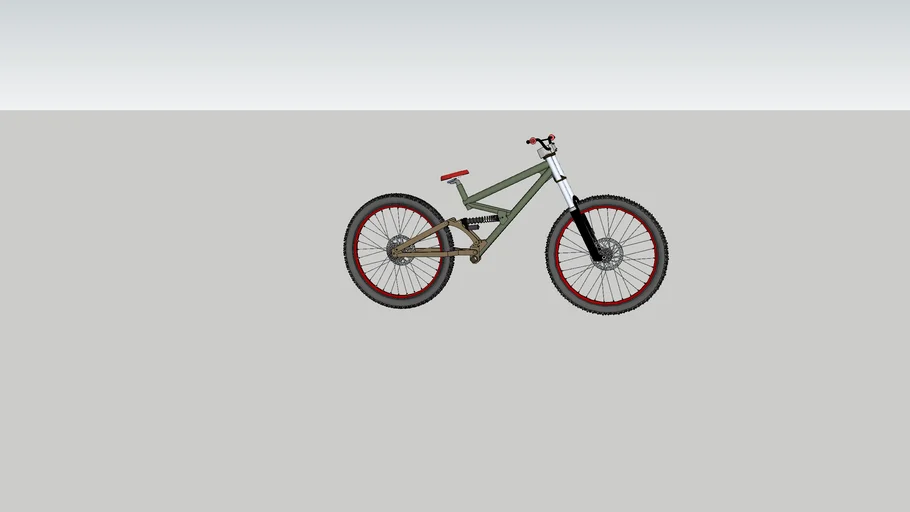 downhill bike | 3D Warehouse