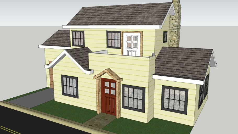 Suburban House | 3D Warehouse