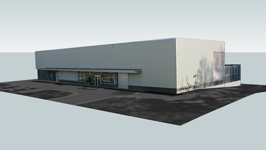 Wake Technical Community College Utility Building | 3D Warehouse