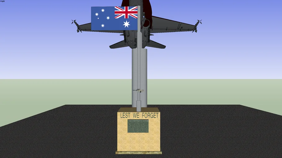 ANZAC DAY MEMORIAL | 3D Warehouse