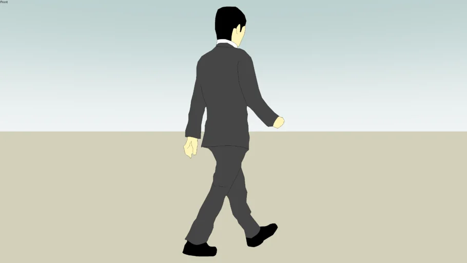 2D man business | 3D Warehouse