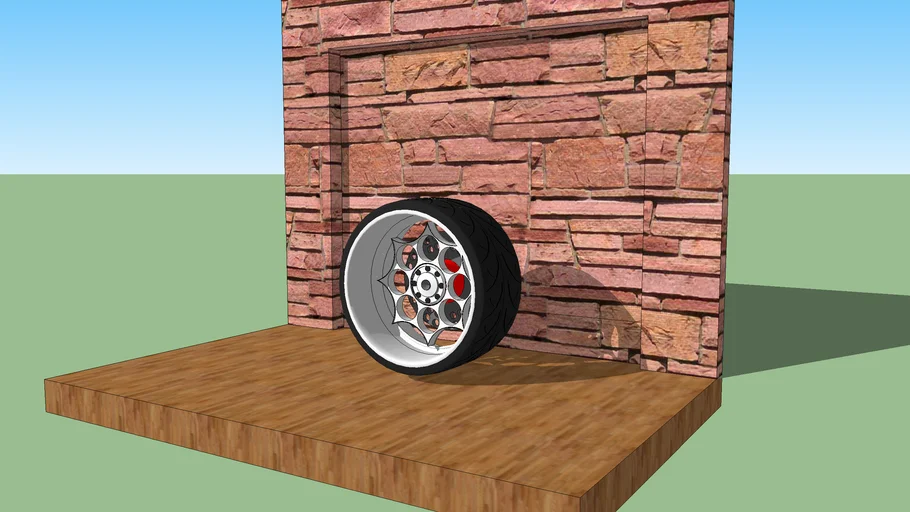 My wheel attempt 3 | 3D Warehouse