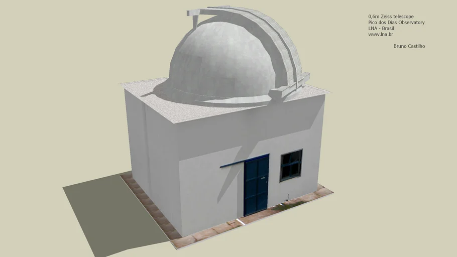 Zeiss Telescope Dome | 3D Warehouse