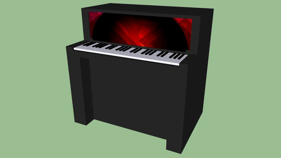 Mini Black Piano 3d | 3D Warehouse