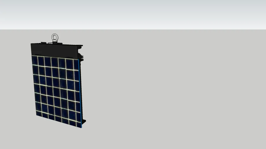 500m x 500m LED Screen Panel | 3D Warehouse