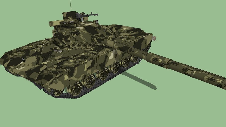 T-64B MBT | 3D Warehouse