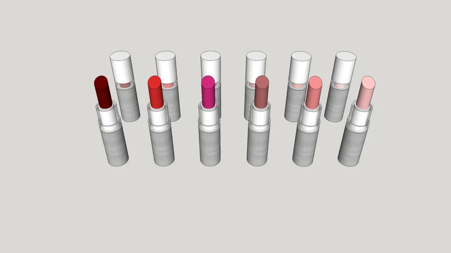 Makeup - Lipstick | 3D Warehouse
