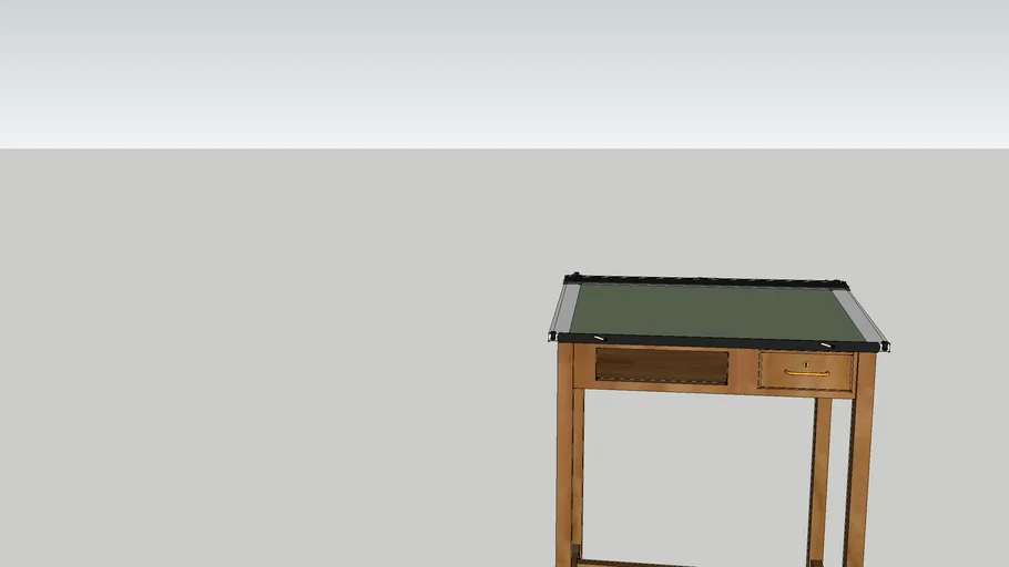 Drafting Desk | 3D Warehouse