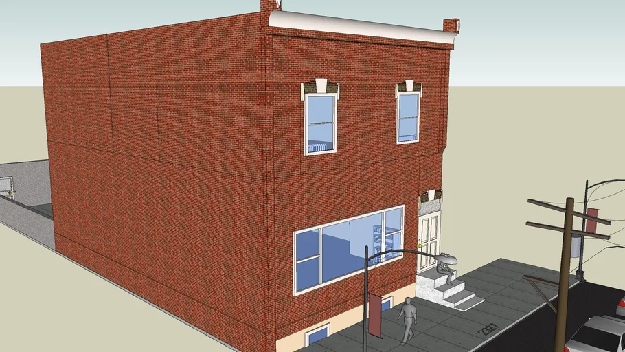 South Philadelphia Row Home | 3D Warehouse