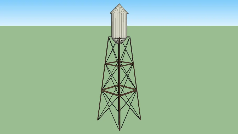 West Memphis water tower | 3D Warehouse