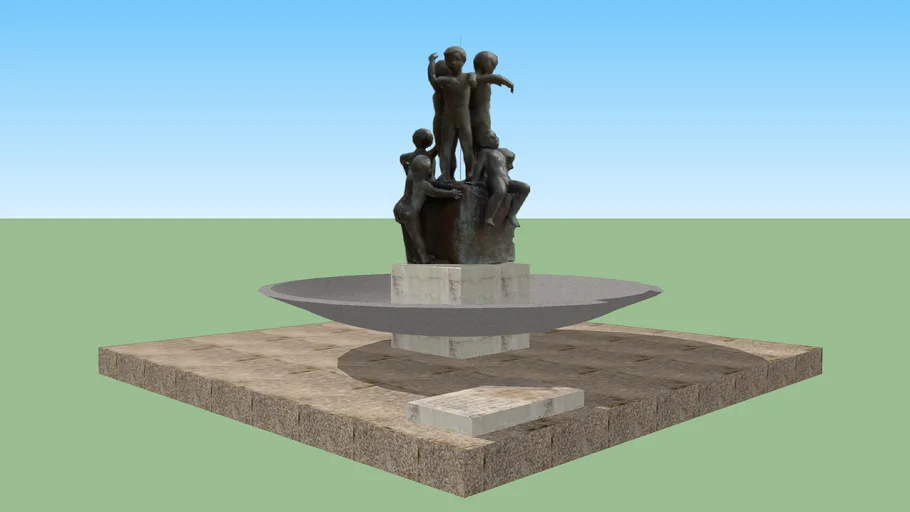 Fountain - Monument | 3D Warehouse