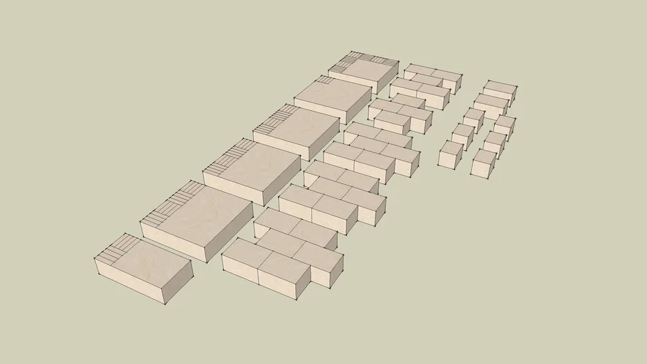 Hirst Arts Blocks Mold #291 | 3D Warehouse