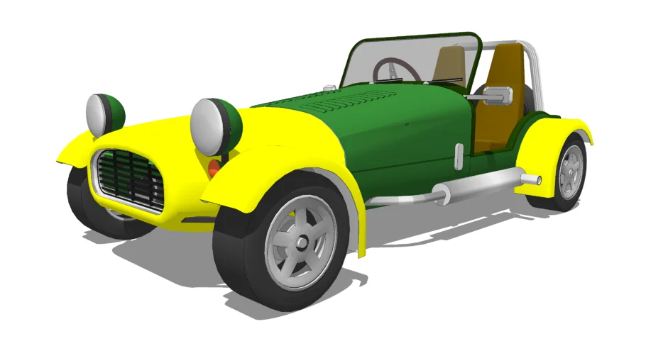 Kit Car Caterham 7 | 3D Warehouse