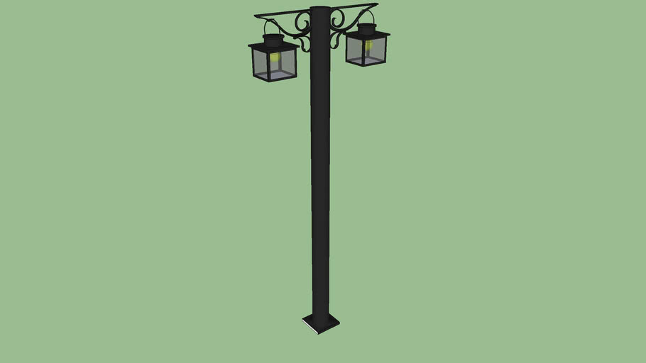 Classic lamppost | 3D Warehouse
