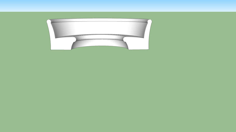 Circle sofa | 3D Warehouse