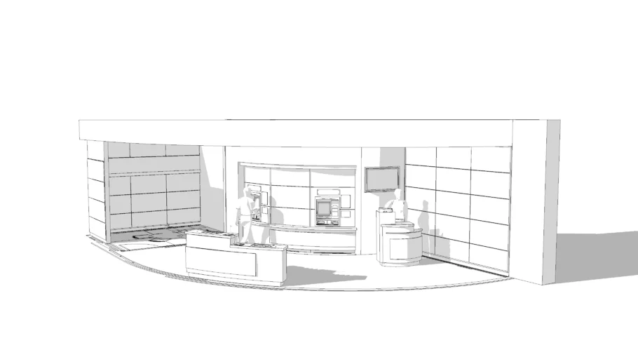 Bank kiosk | 3D Warehouse