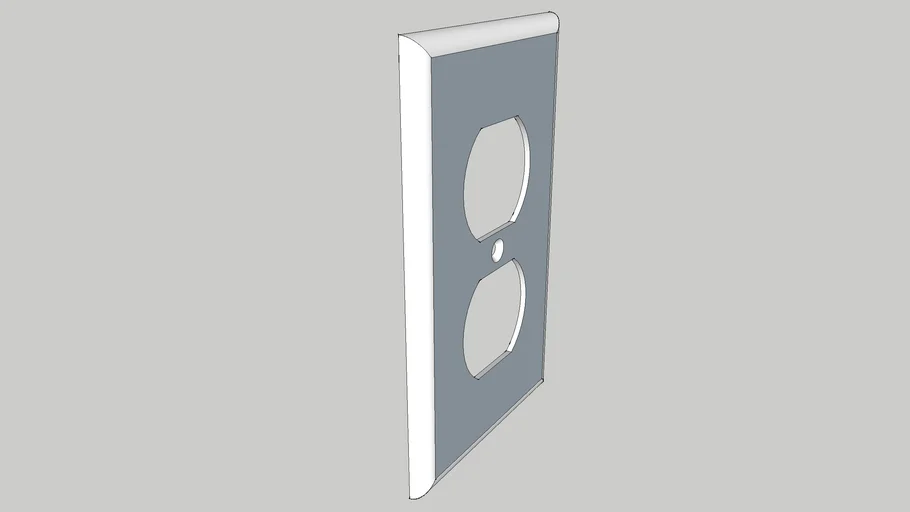 Outlet Cover | 3D Warehouse