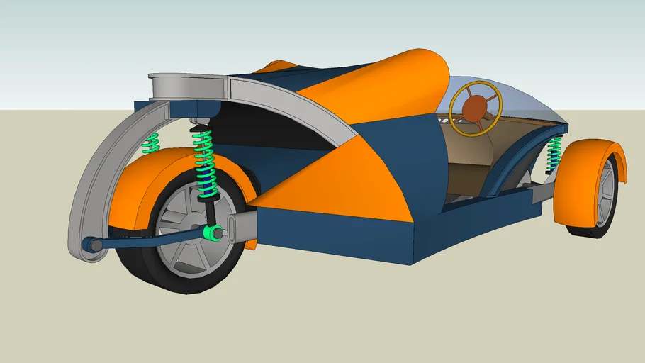 Convertible for 3d Challenge | 3D Warehouse