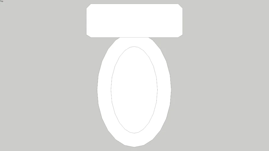 Toilet_2D | 3D Warehouse