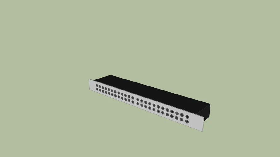 Generic Patchbay | 3D Warehouse