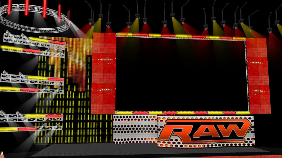 WWE RAW HD SET V2 - Work In Progress! | 3D Warehouse