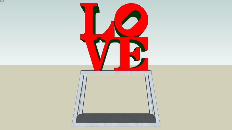 Love Sign in Phili | 3D Warehouse