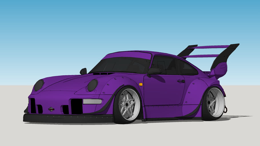 1995 Porsche - 993 RWB Rotana | 3D Warehouse