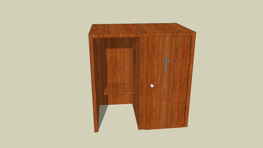 confessional booth | 3D Warehouse