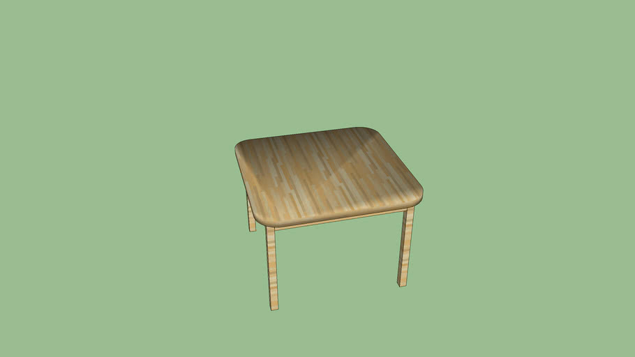 Small Table | 3D Warehouse