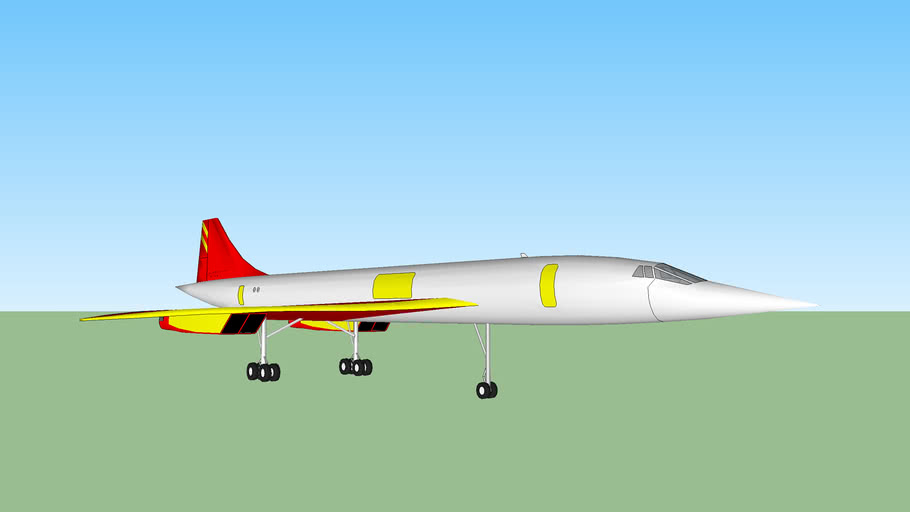 concorde (modified) | 3D Warehouse