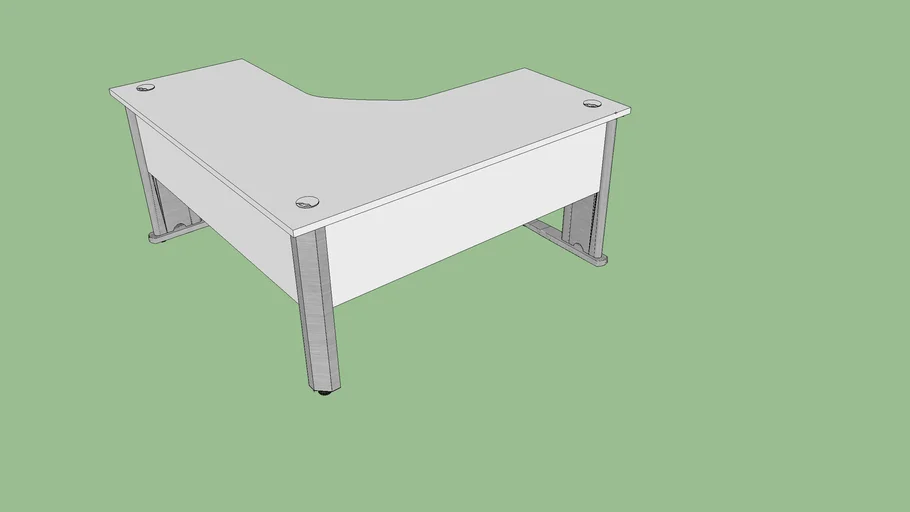 MESA ANGULAR PROMASTER PE PLUS 150x150 CM | 3D Warehouse