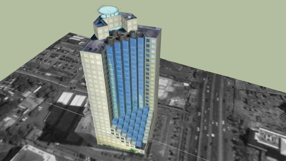 ANZ Tower, Jakarta | 3D Warehouse