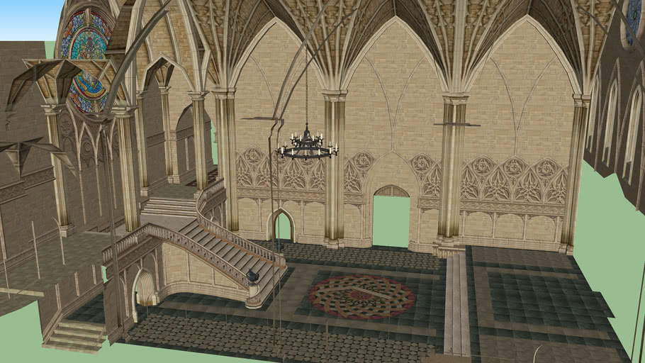 entrance hall - hogwarts | 3D Warehouse