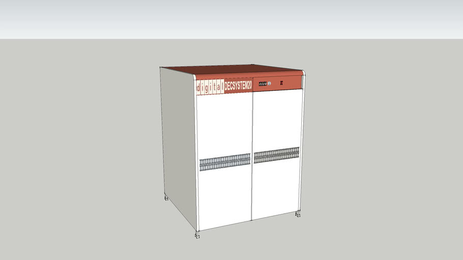 DecSystem 20 CPU | 3D Warehouse