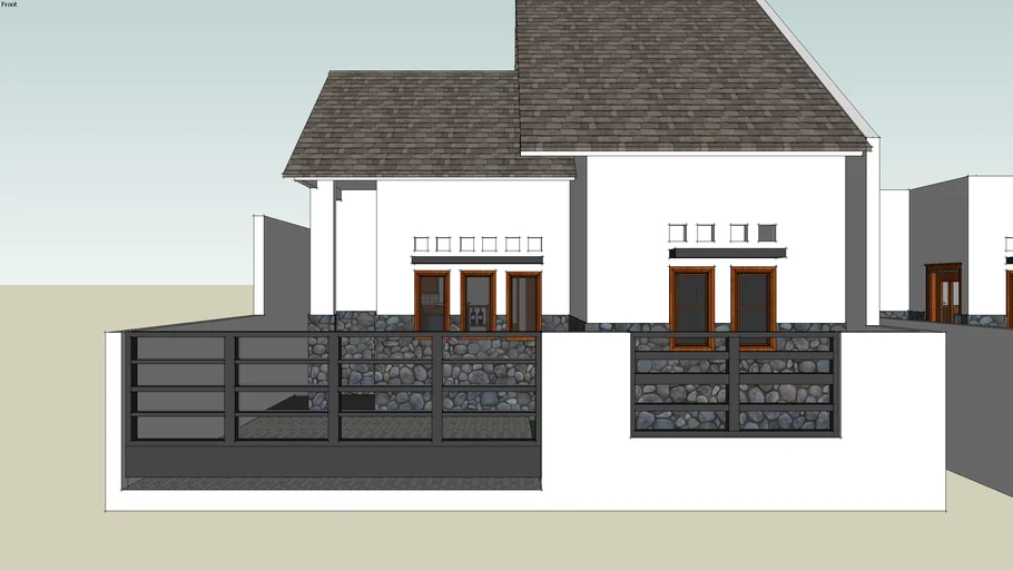 RUMAH MINIMALIS , HOUSE MINIMALIS , HOME 013 | 3D Warehouse