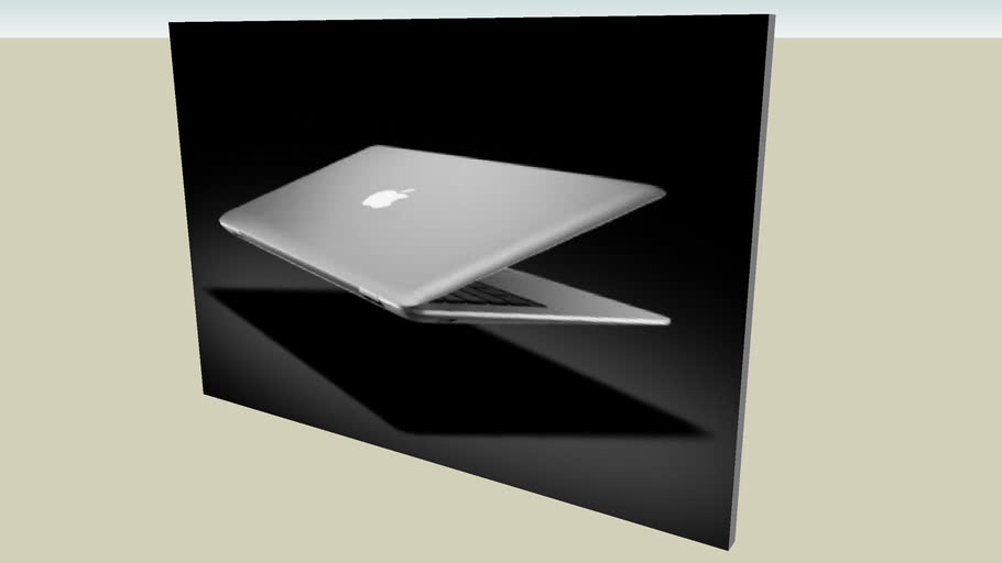 macbook air poster | 3D Warehouse