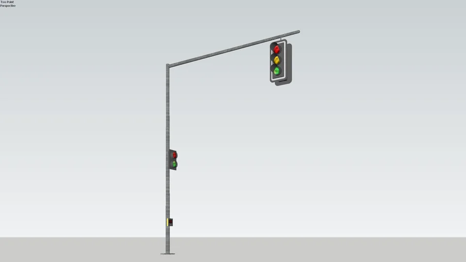 sh_TrafficLight_002 | 3D Warehouse