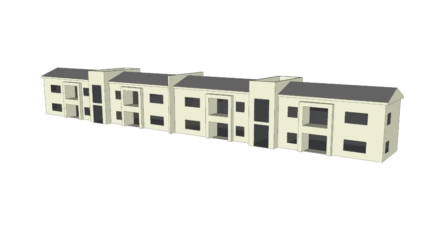 Apartment complex | 3D Warehouse