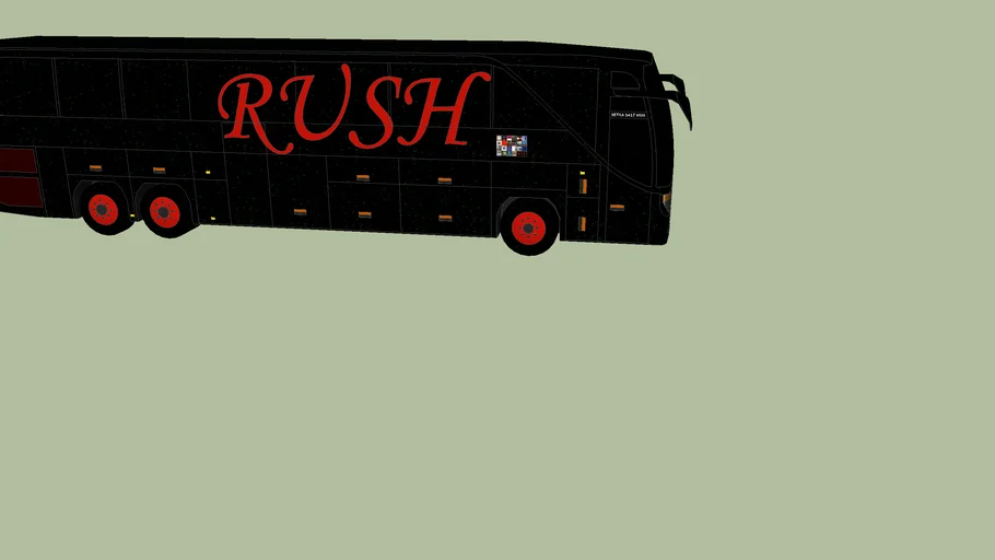 Rush Tour Bus | 3D Warehouse