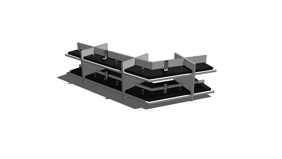 showcase for watches | 3D Warehouse