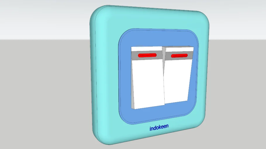 Switch On Off Double | 3D Warehouse