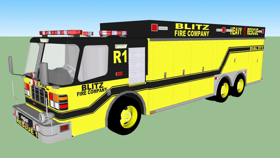 BLITZ FIRE COMPANY RESCUE 1 | 3D Warehouse