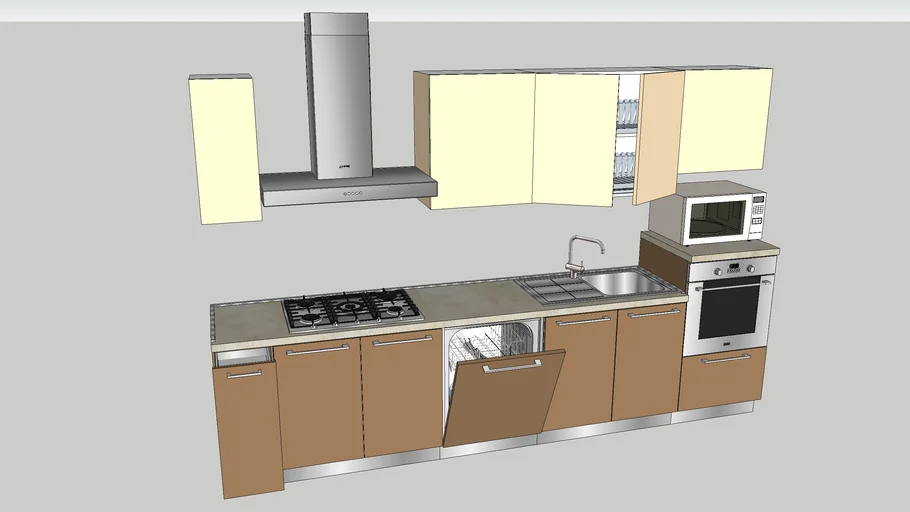 Modern kitchen | 3D Warehouse
