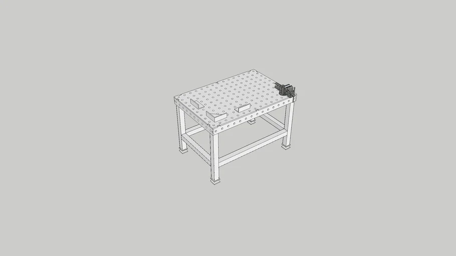 Welding table | 3D Warehouse