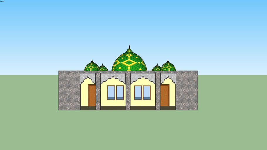 Mesjid , GRC Ornament | 3D Warehouse