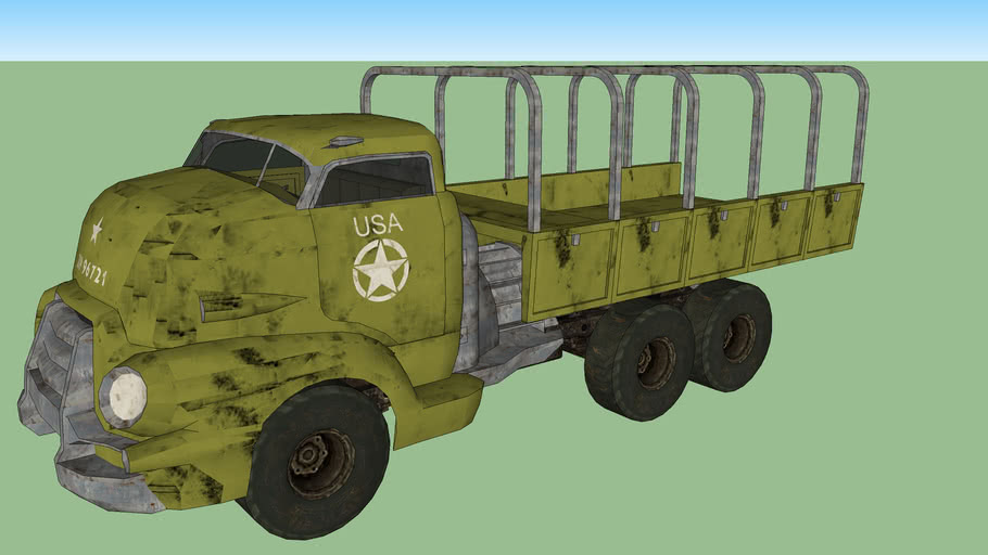 Fallout Army Truck | 3D Warehouse