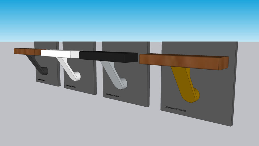 Handrail brackets by componance | 3D Warehouse