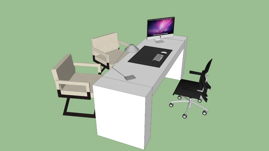 office+desk | 3D Warehouse
